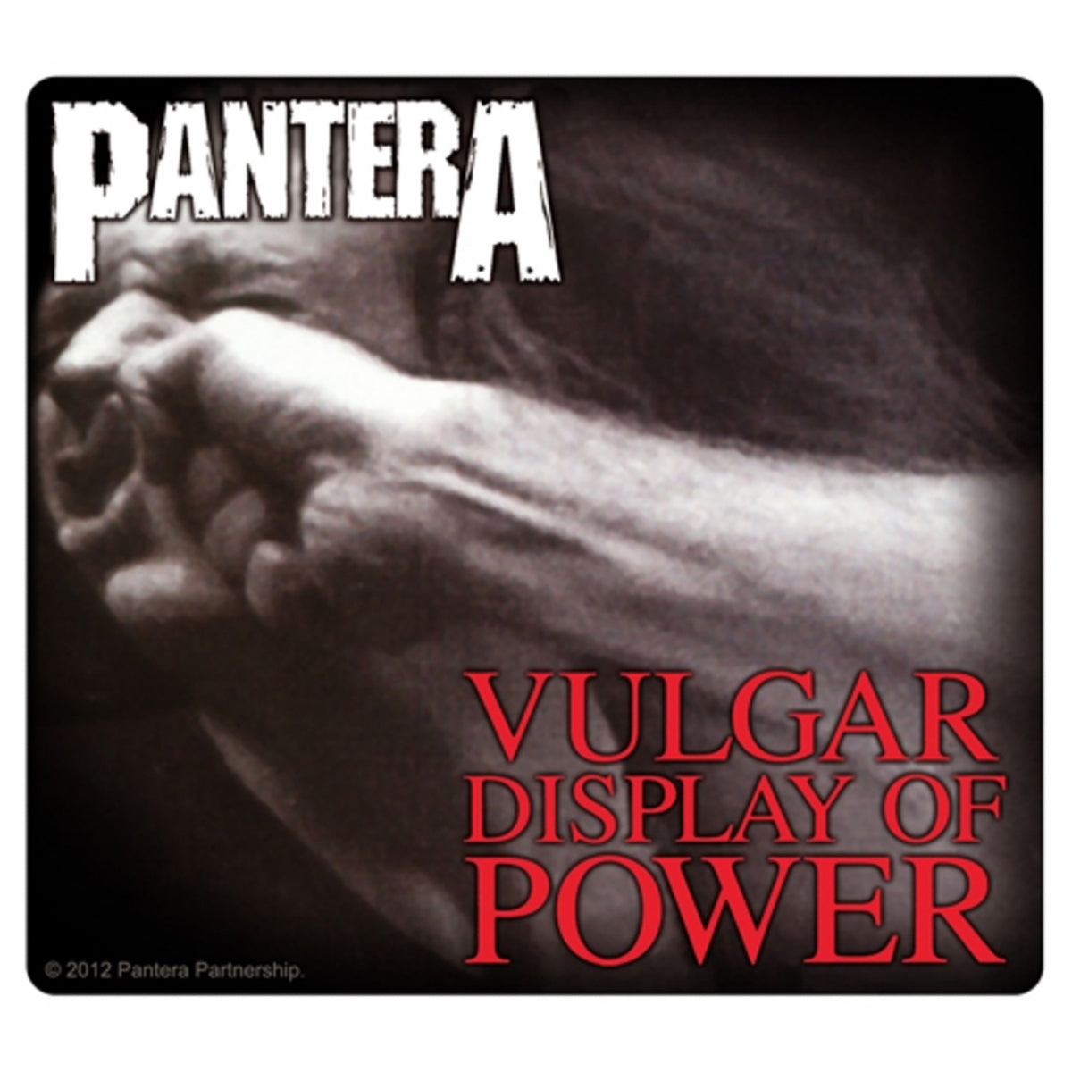 Sticker Pantera Vulgar Display of Power Album Art Groove Metal Music B – Your Patch Store
