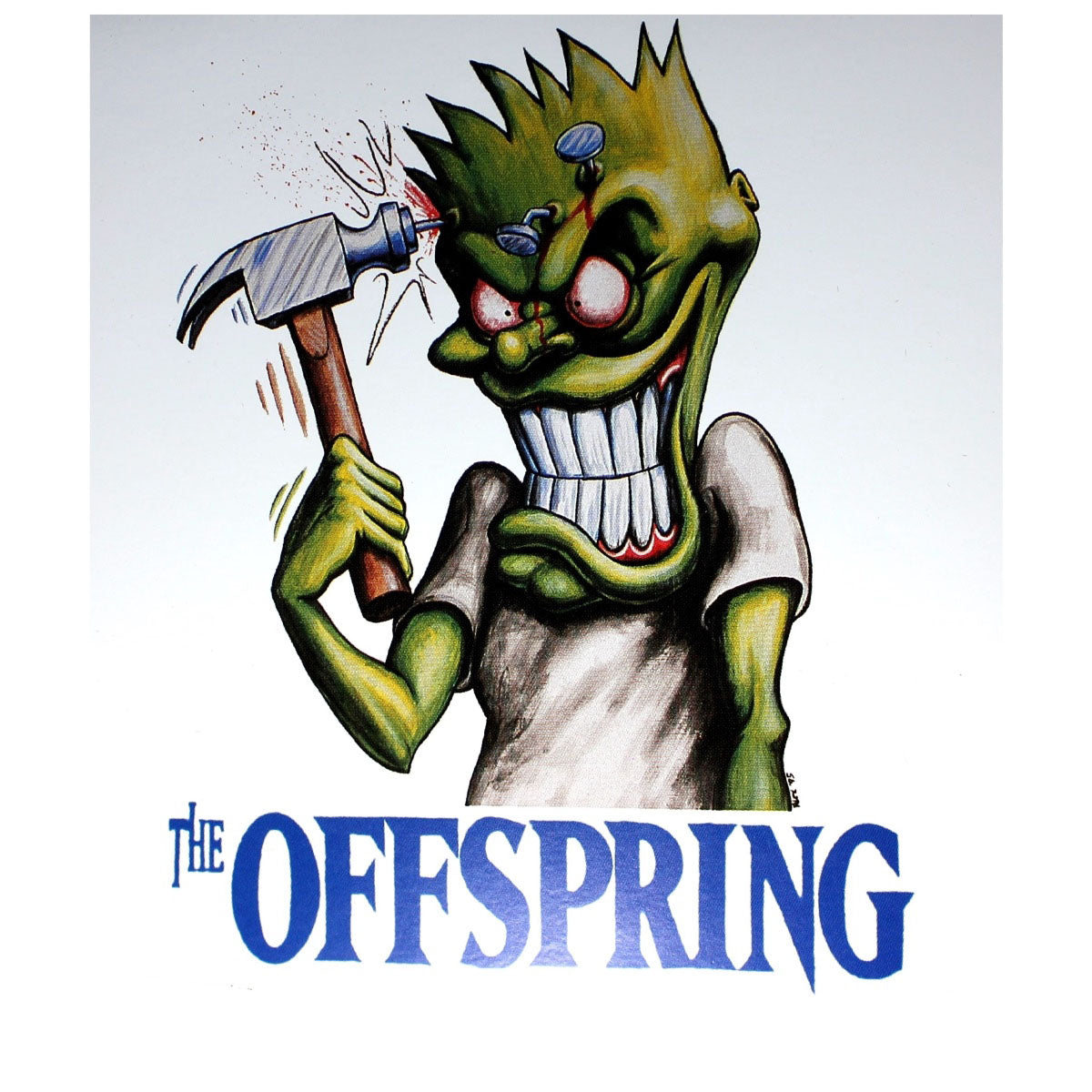 Sticker The Offspring Hammerhead Song Art Punk Rock Band Music Decal ...